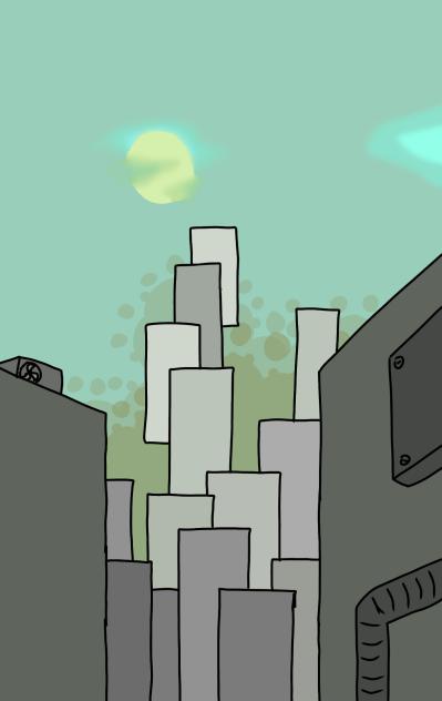 pollution skyline - ibisPaint