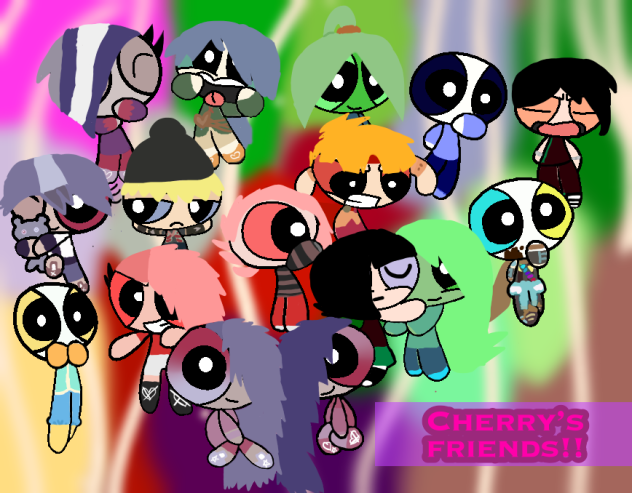 cherry’s friends!! - ibisPaint