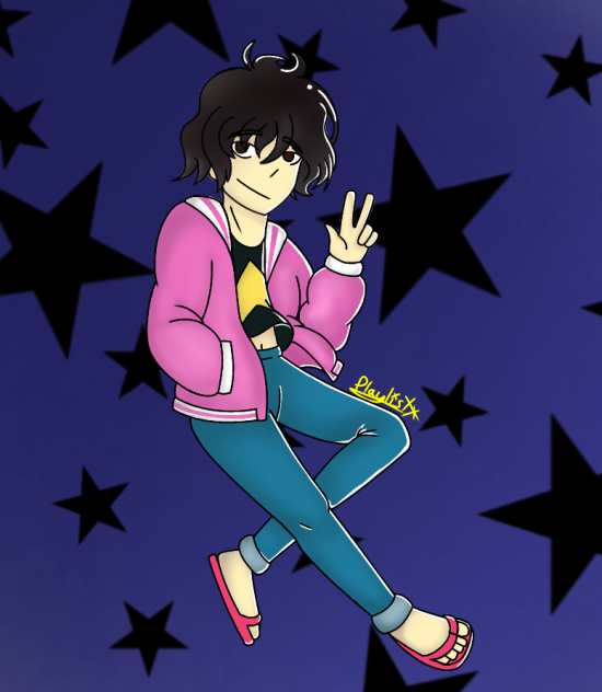 Me, but I'm Steven- - ibisPaint