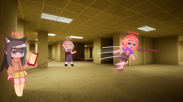 Backrooms bất ổn - ibisPaint