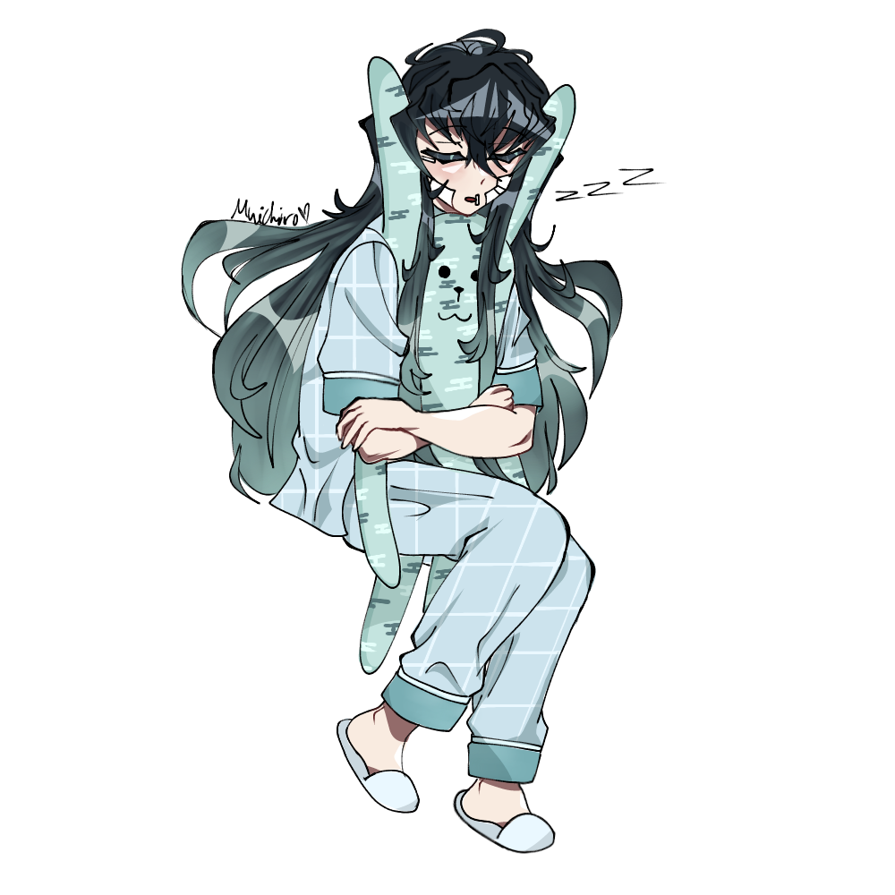 Mui sleeping redraw - ibisPaint