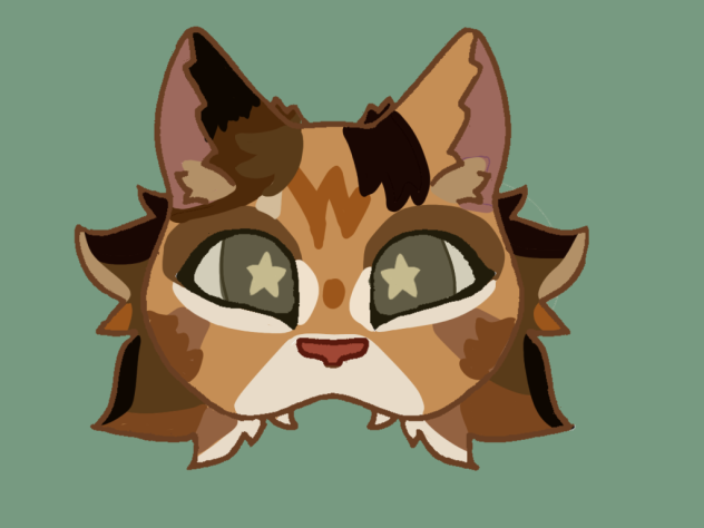 norwegian forest cat mask - ibisPaint