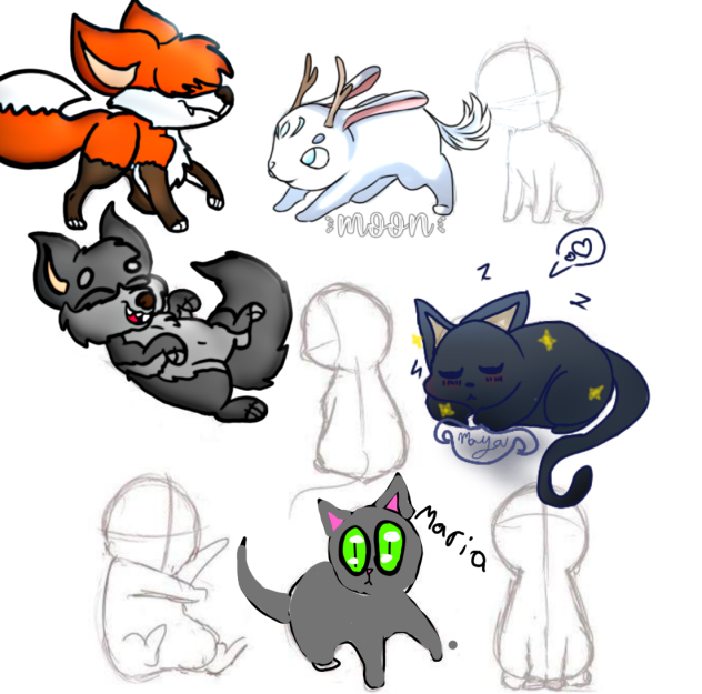 Pets collab - ibisPaint