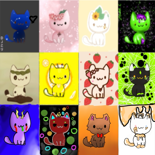 cat collab - ibisPaint