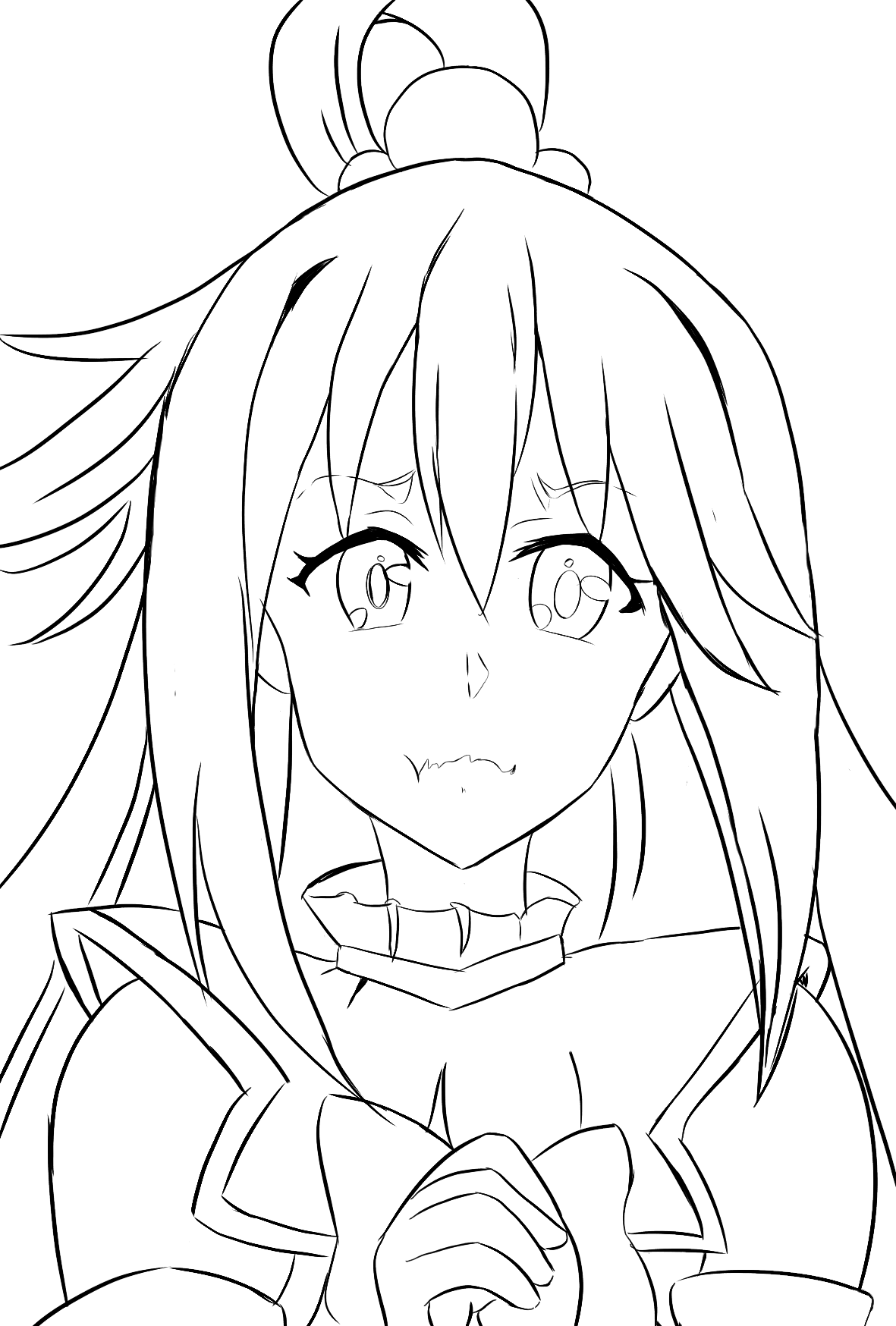 Aqua - konosuba - ibisPaint