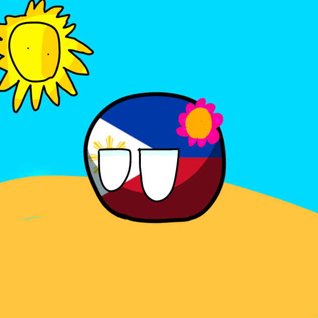 Philippines countryballs speedpaint (bad - ibisPaint