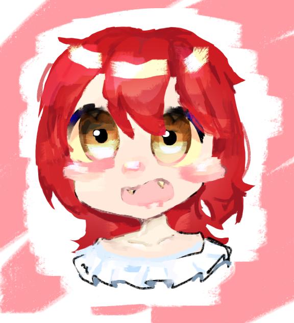 Red haired girl - ibisPaint