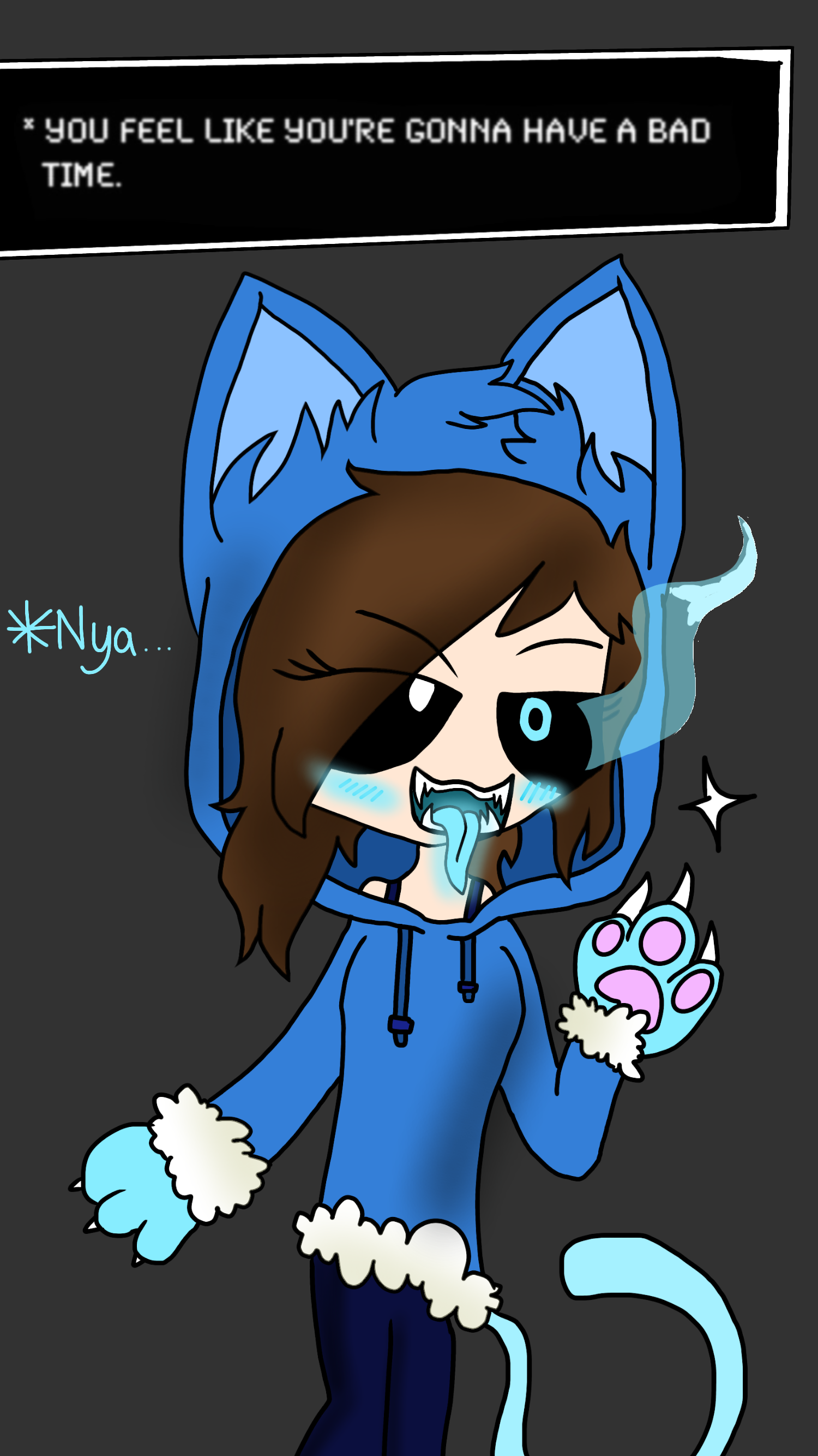 Olivia as Neko sans - ibisPaint