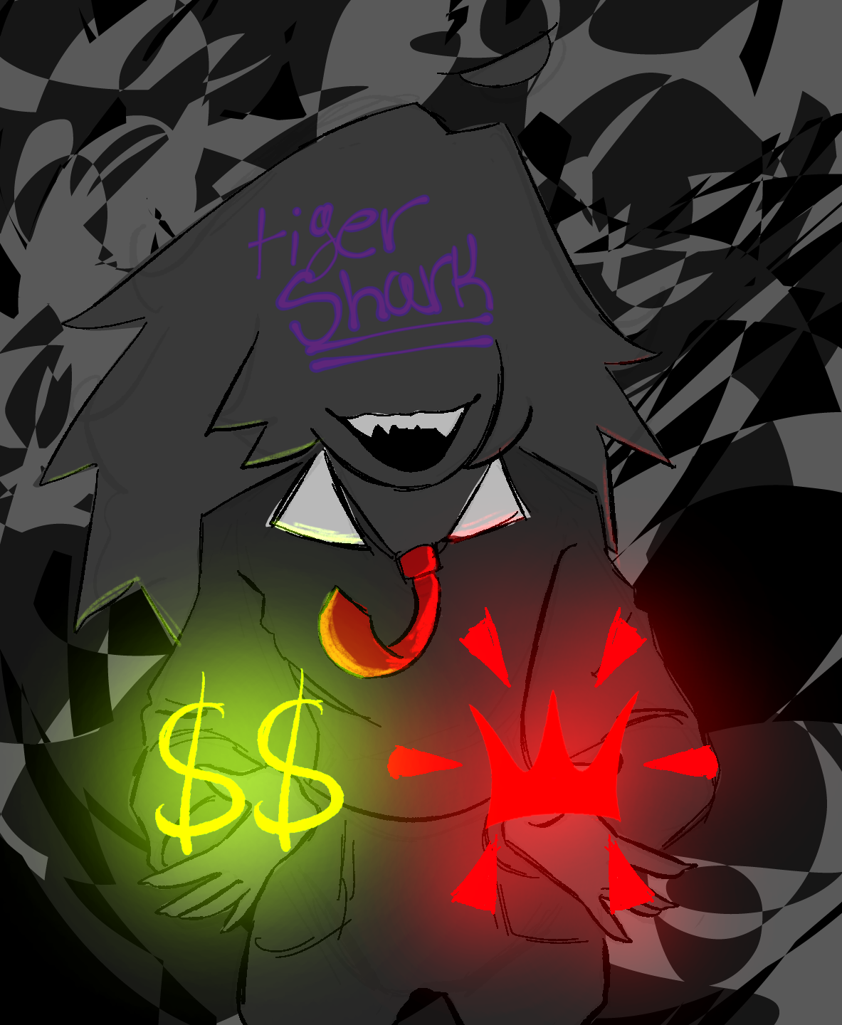 who gonna ride the devil’s train tonight - ibisPaint