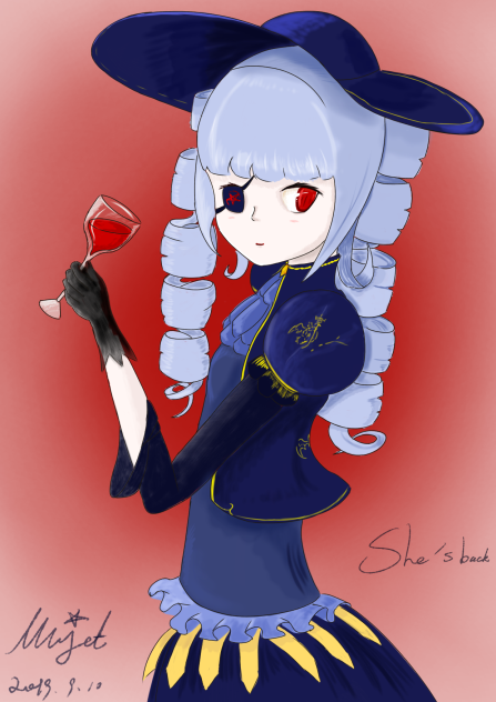 She‘s back - ibisPaint