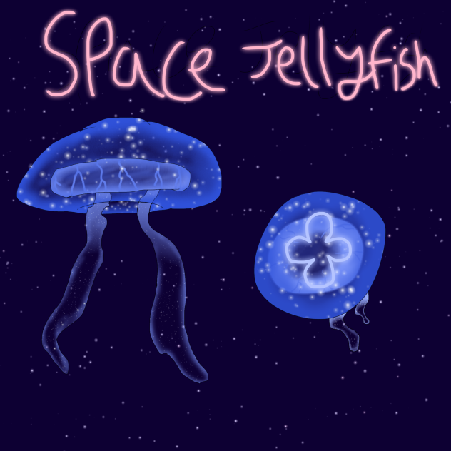 Space jellyfish - ibisPaint