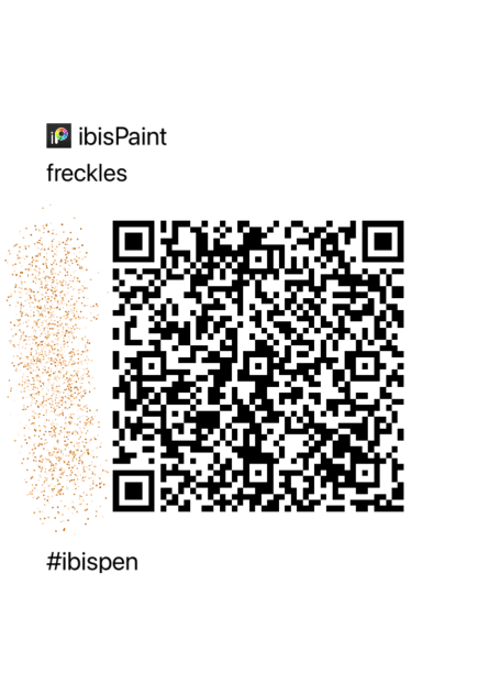 Freckles qr code - ibisPaint
