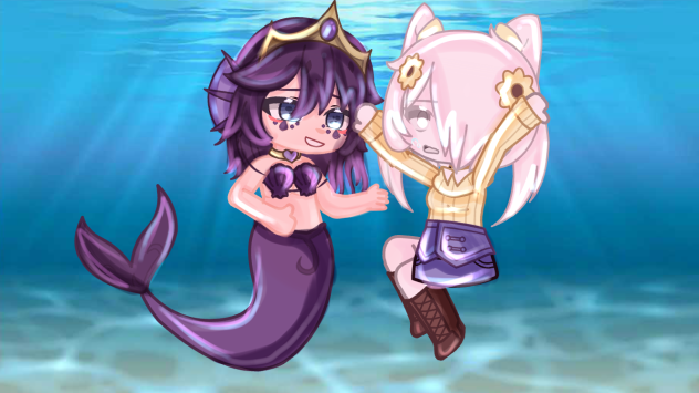 Koshi as a mermaid - ibisPaint