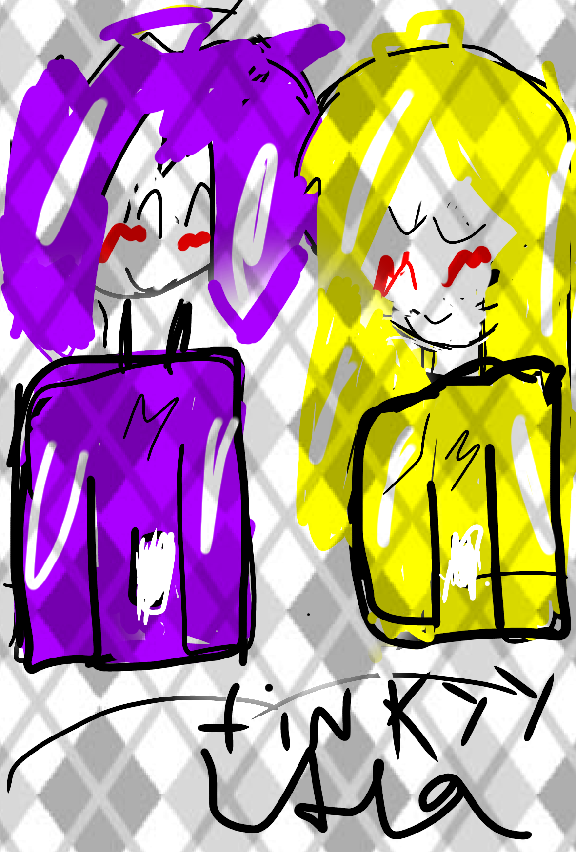 tinki winki y laálaa - ibisPaint