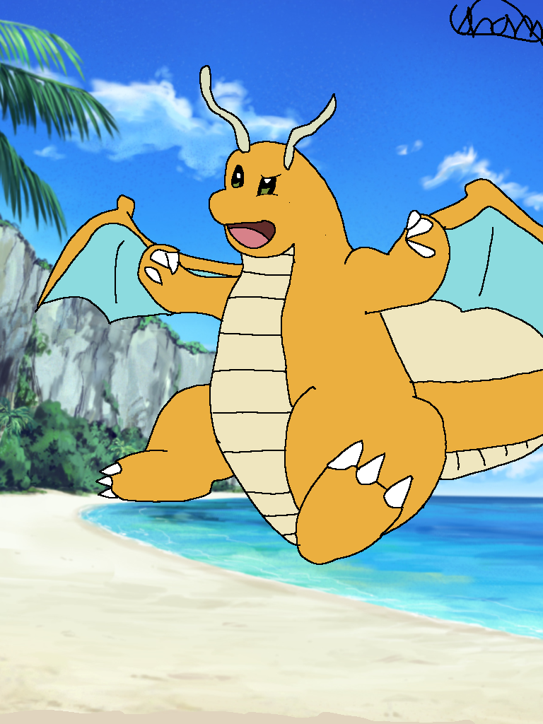 Dragonite - ibisPaint