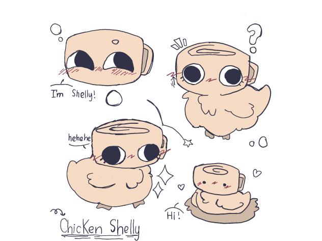 Chicken Shelly - ibisPaint