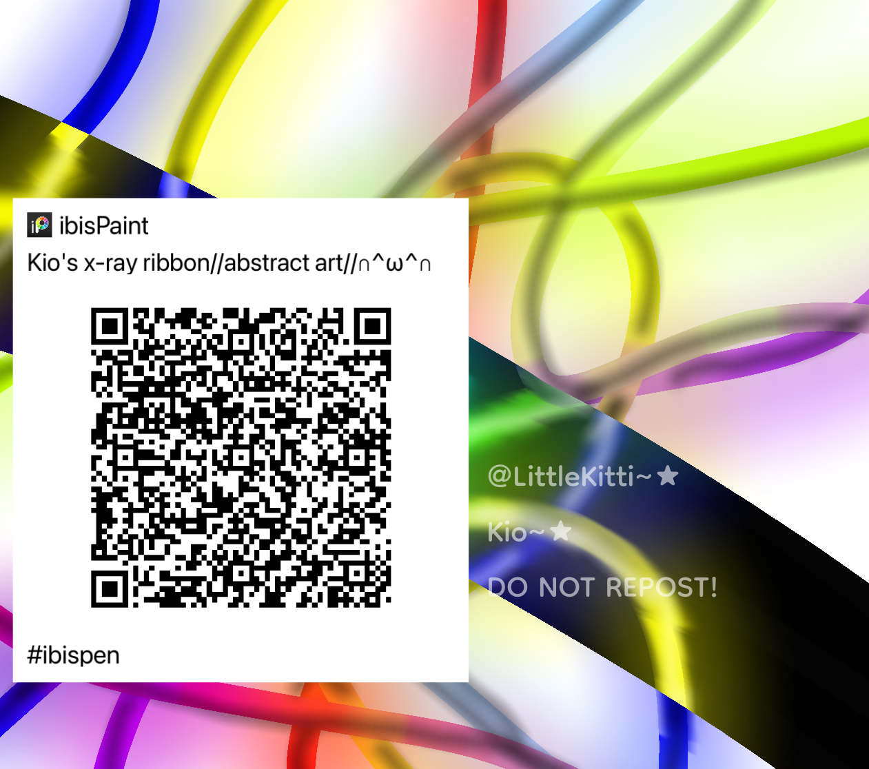 Ribbon X-ray - ibisPaint