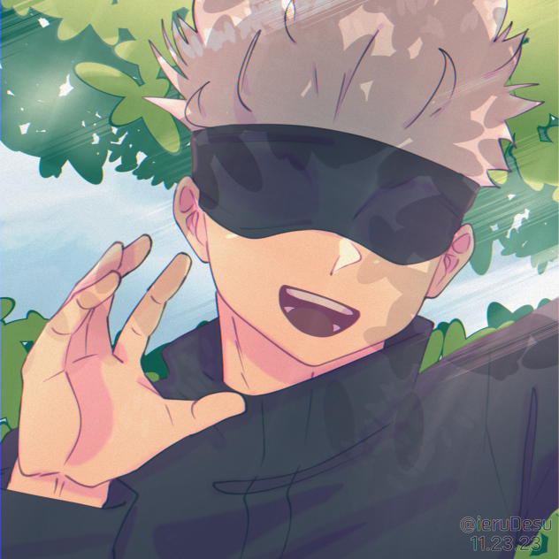 Gojo sensei - ibisPaint