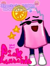 One of my other OSC ocs, Pink Lemonade! - ibisPaint