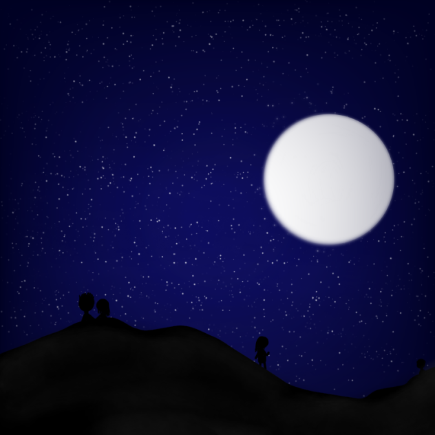 Night sky - ibisPaint