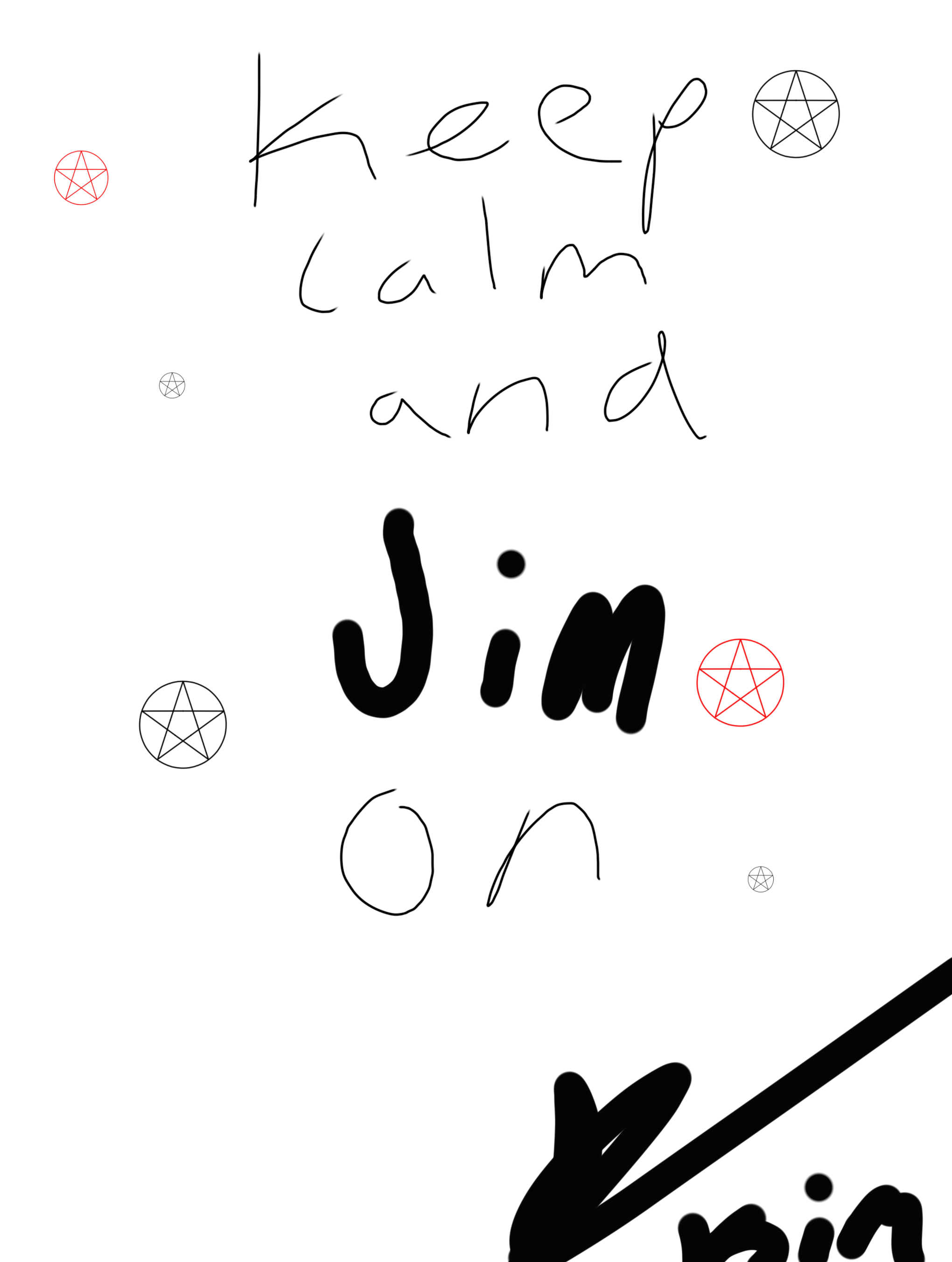 WhokilledMarkiplier Jim - ibisPaint