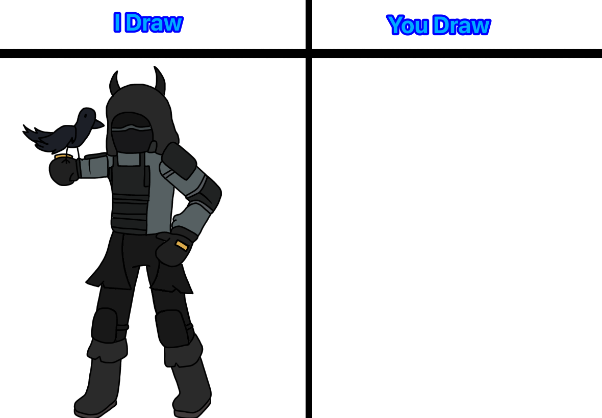 I draw you draw hank collab hunter pose - ibisPaint