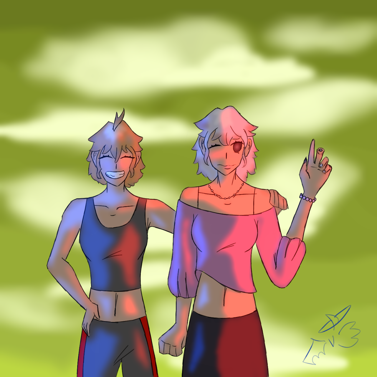 Twins - ibisPaint