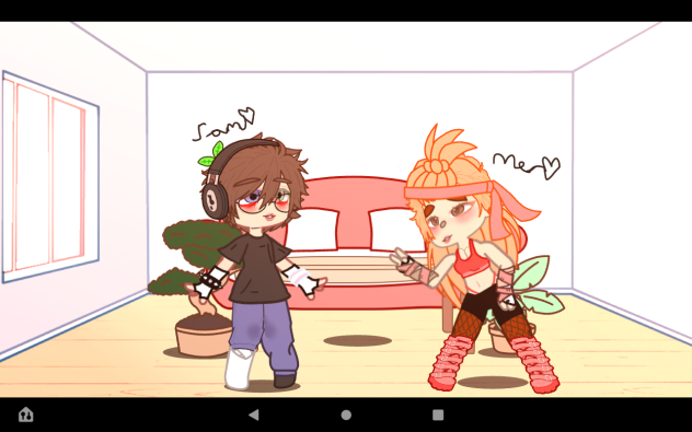 lil edit of me and my frienddd - ibisPaint