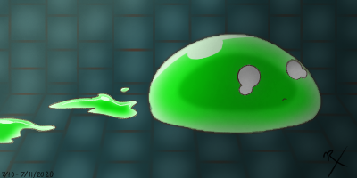 Crying Slime - ibisPaint
