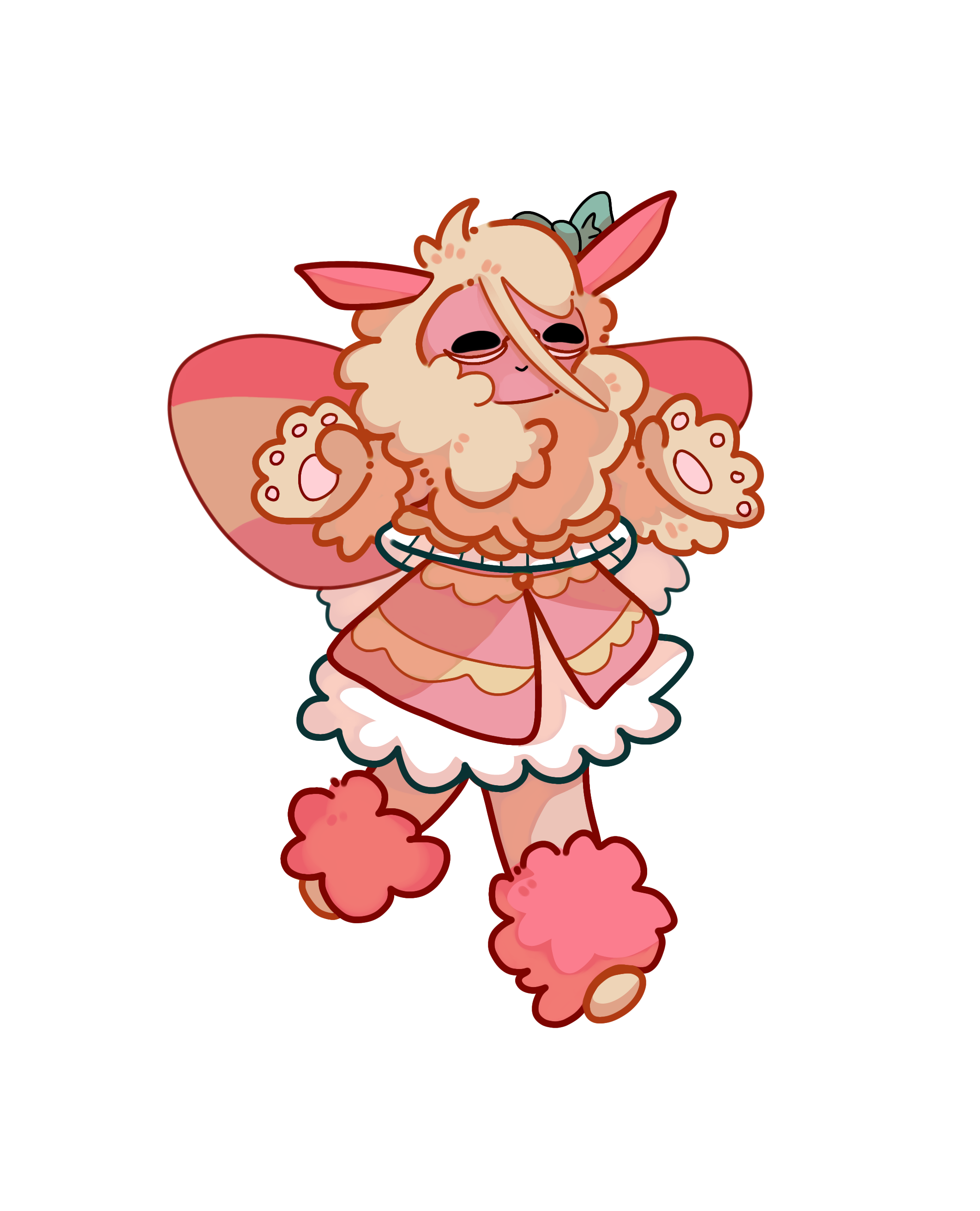 Strawberry moth - ibisPaint