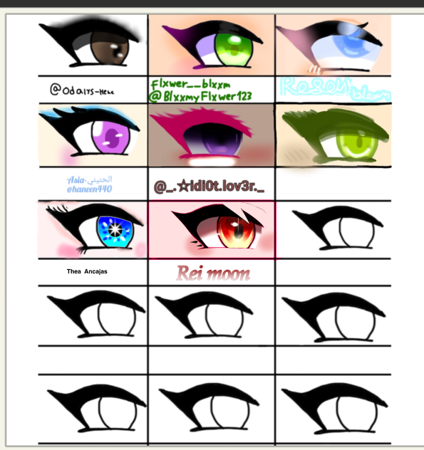Eye collab (free to join ^^) - ibisPaint