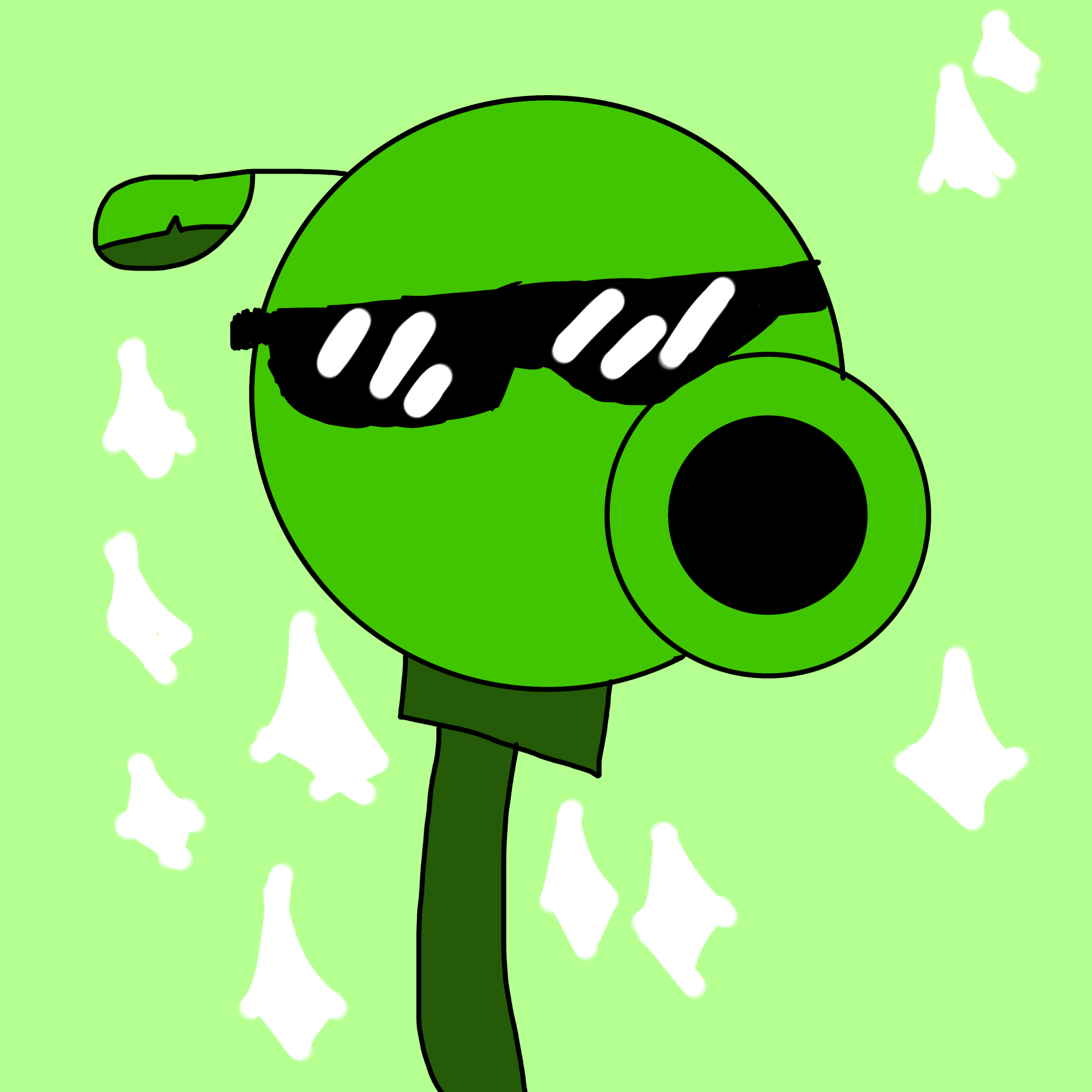 Peashooter - ibisPaint
