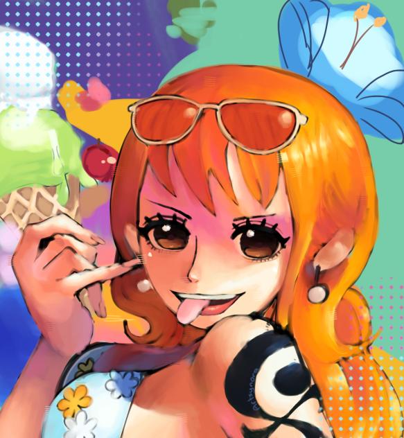nami - one piece - ibisPaint