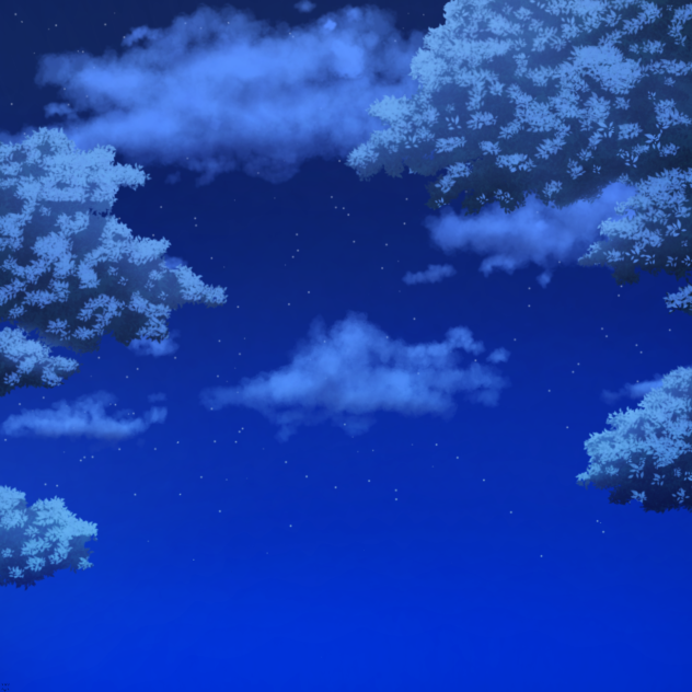 outside blue night - ibisPaint