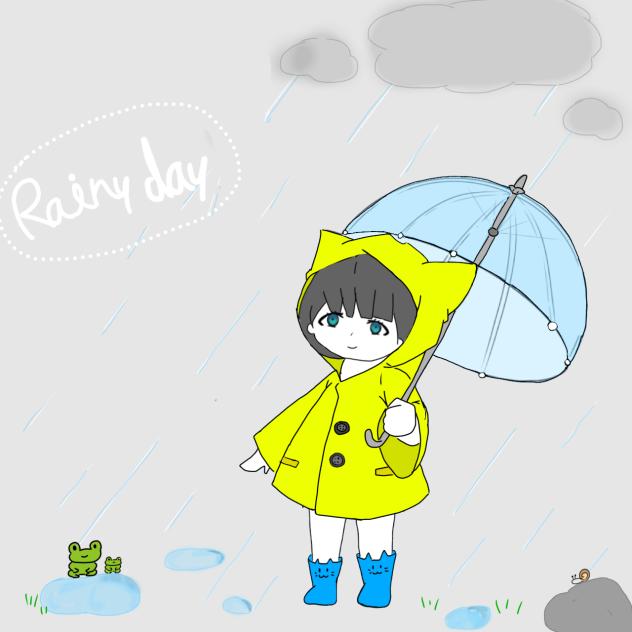 Rainy day - ibisPaint