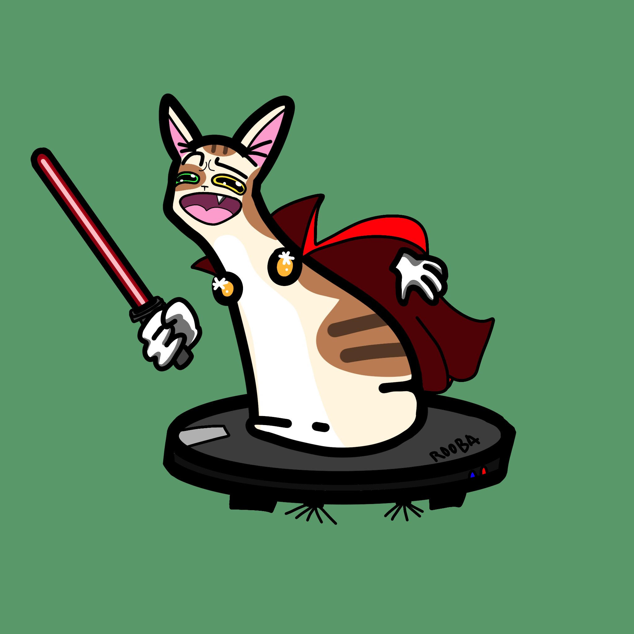 Cat-Vador - ibisPaint