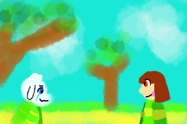 The two kids (part 1 of 3) - ibisPaint
