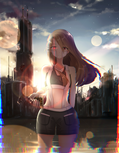 Post Apocalypse sun - ibisPaint