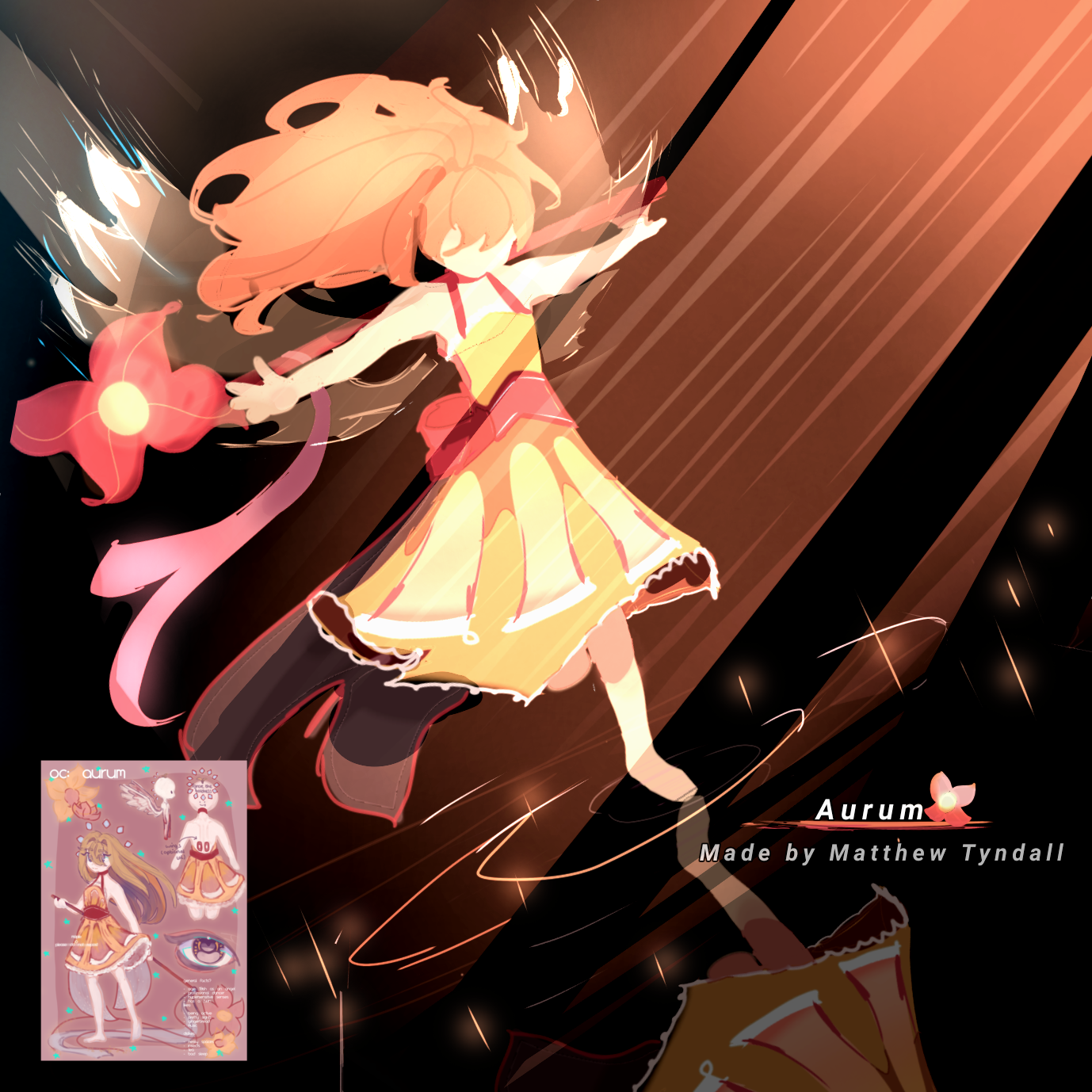 Aurum Dancing in the Light - ibisPaint