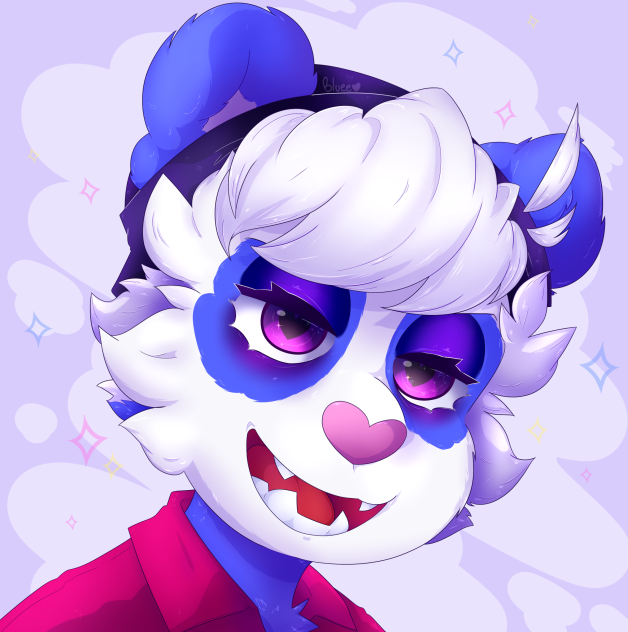 Blue Fursona - ibisPaint