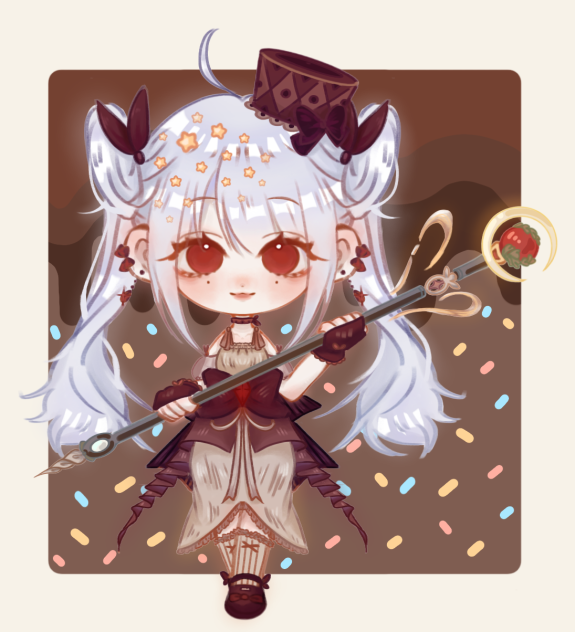 chocolate Mizu - ibisPaint