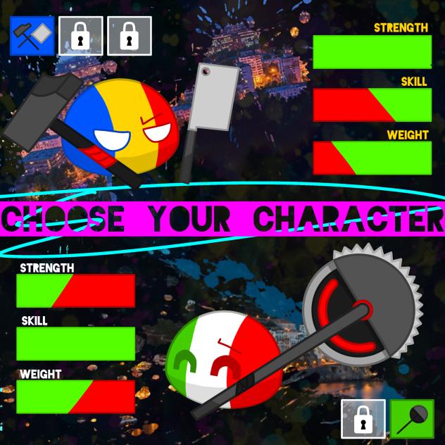 CHOOSE YOUR CHARAKTER - ibisPaint