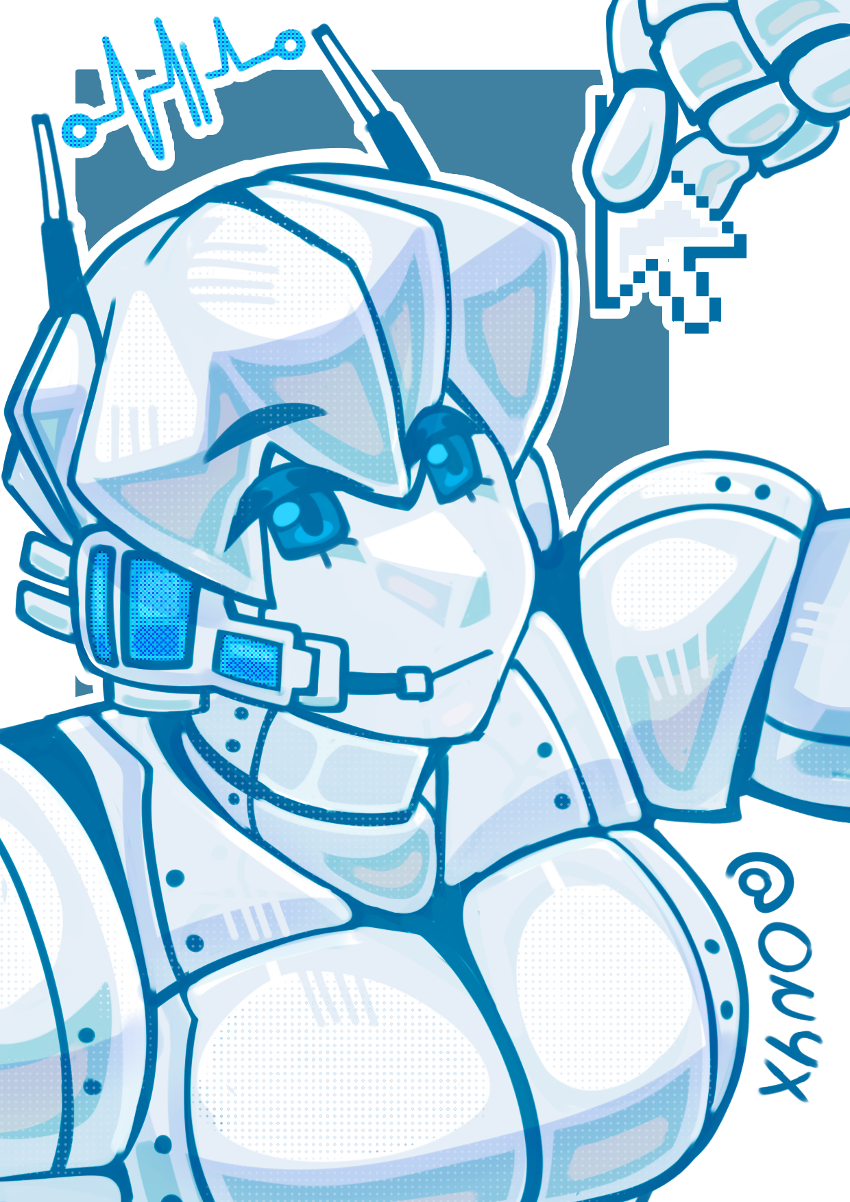 Robo Girl - ibisPaint