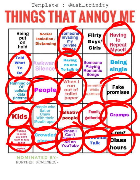 Things that annoy me - ibisPaint