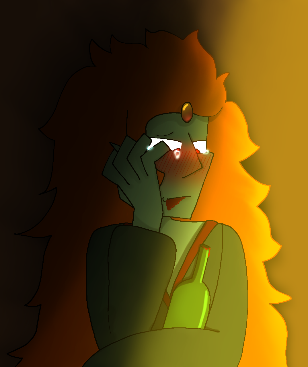 Ganondorf alcoholic - ibisPaint