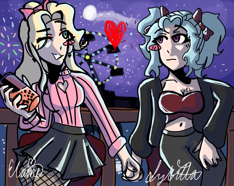 I LOVE THESE TWO - ibisPaint