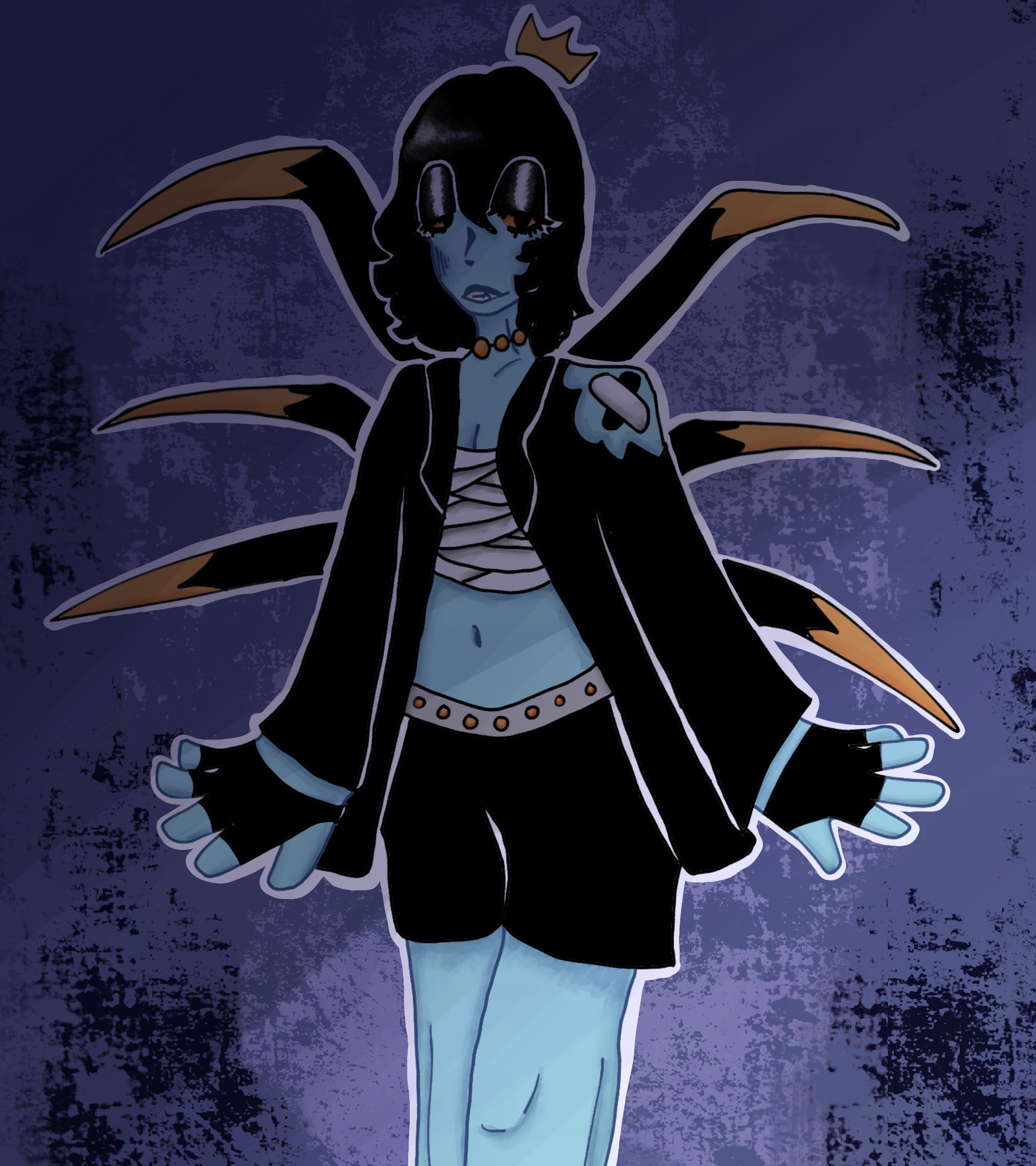 emo spider woman - ibisPaint
