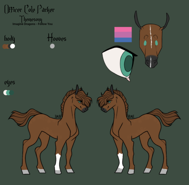 Cole Parker - Reference Sheet - ibisPaint