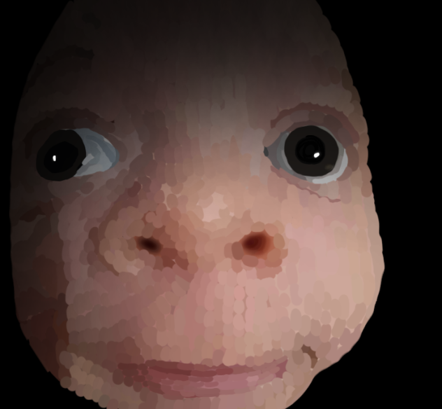 creepy baby - ibisPaint