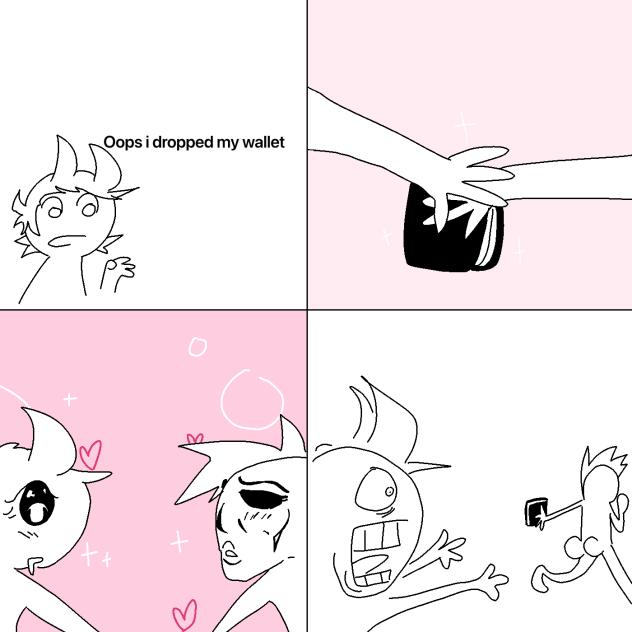 Oops i dropped my wallet - ibisPaint